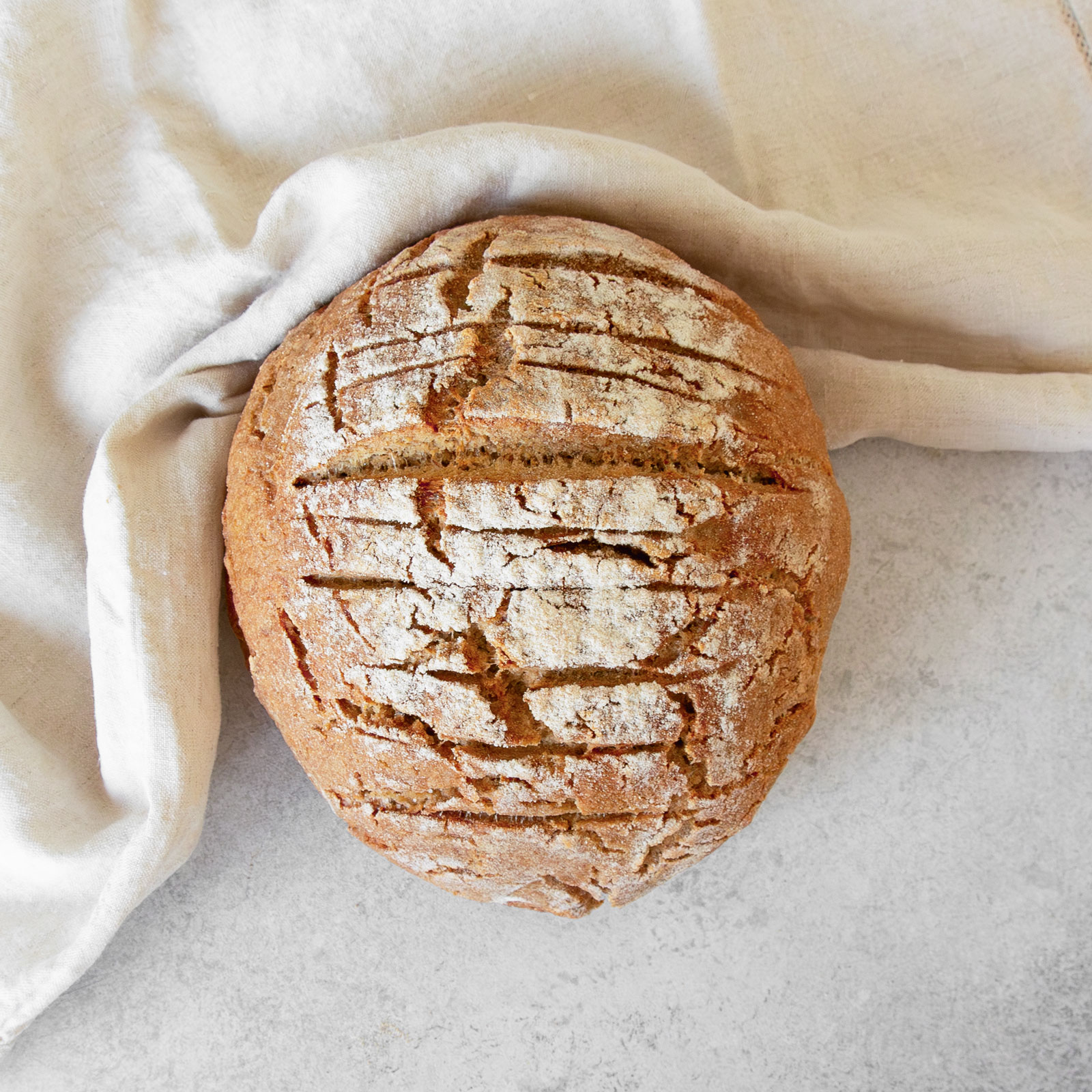 Glutenfreies Sauerteigbrot - Tasty Katy